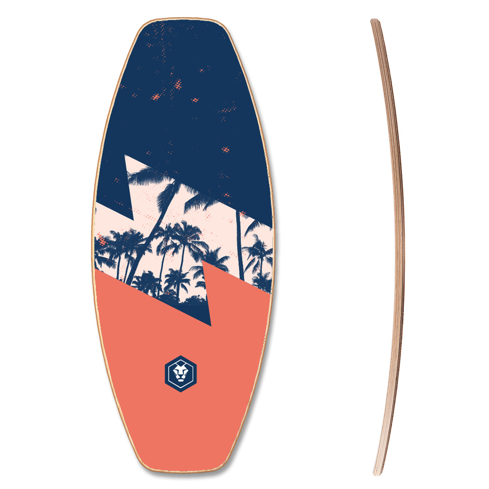 Lightweight trick balance board with fiberglass core - board sports at ...