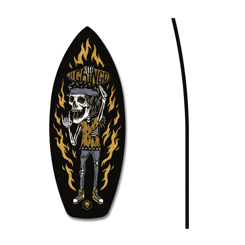 Lightweight surfer balance board with fiberglass core - board sport at ...