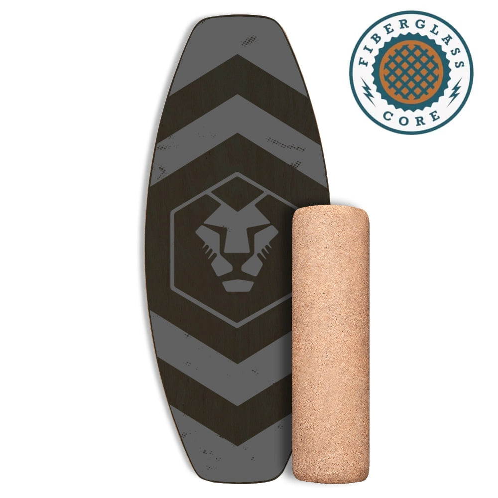 Trick balance board, wood + fiberglass core, design: Dark Lion, DAFFY ...