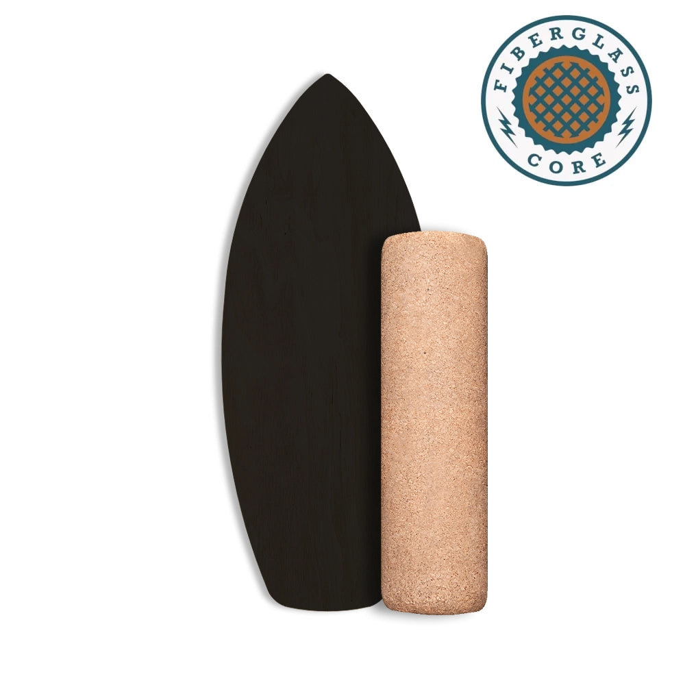 Surf Balance Board made of wood with fiberglass core, Design: Gringo ...